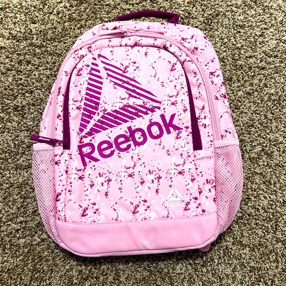 Reebok | Accessories | Nwt Reebok Marley Pink Backpack | Poshmark
